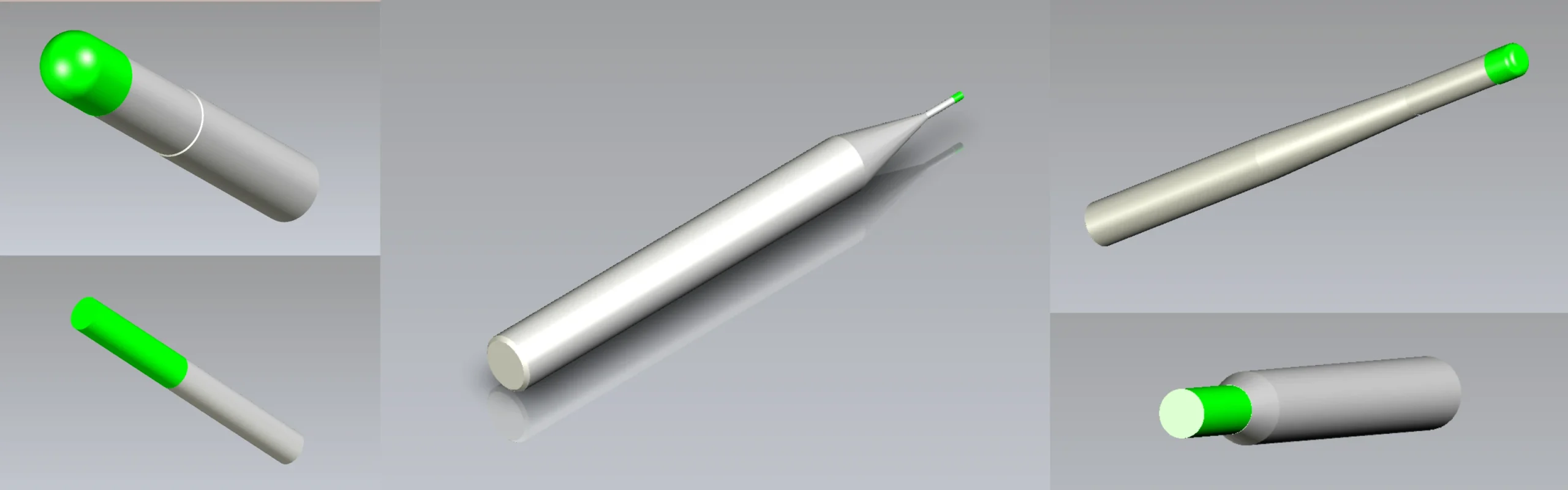 CAD Drawings of Solid Carbide End Mills | SmiCut